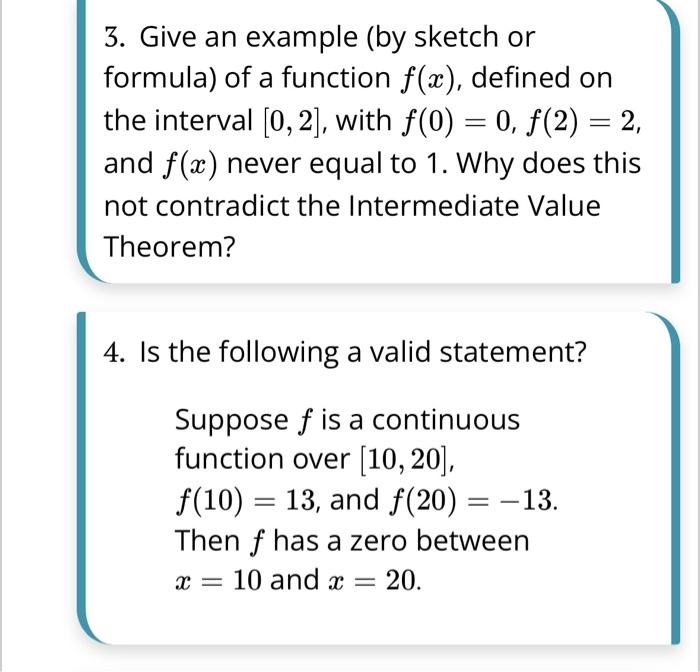 Solved 3. Give an example (by sketch or formula) of a | Chegg.com