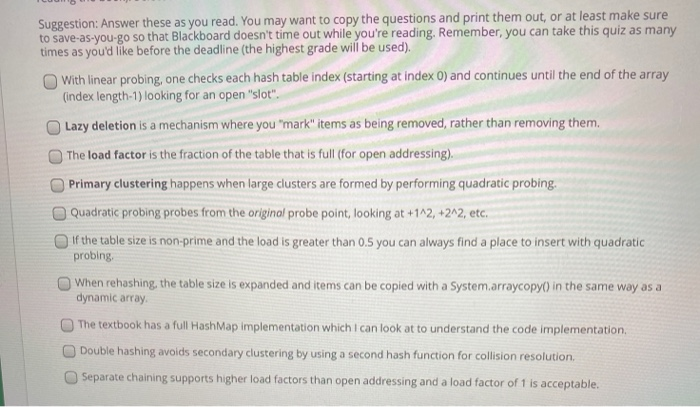 Given a hash table with a fixed size of 10 using | Chegg.com