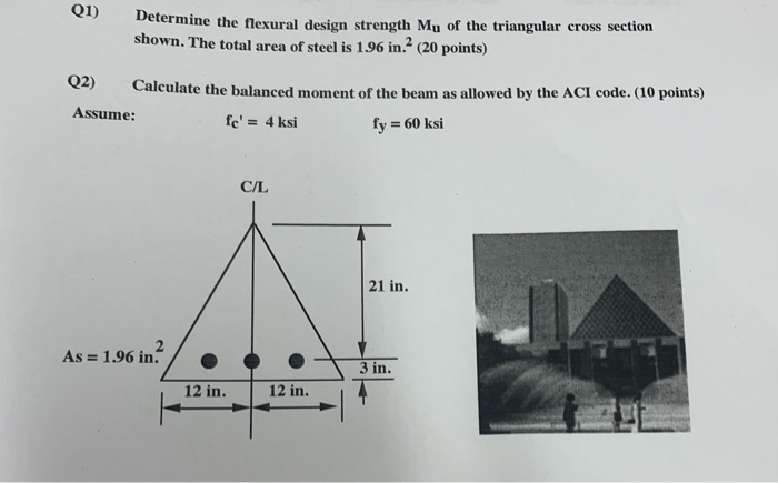 Solved Determine the flexural design strength My of the | Chegg.com