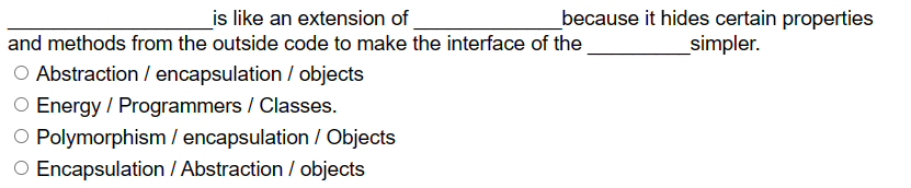 Solved is like an extension ofbecause it hides certain | Chegg.com
