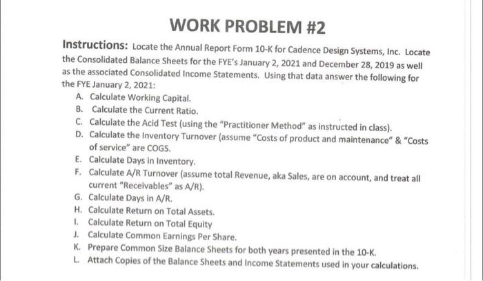 Solved WORK PROBLEM #1 Instructions: Using the Balance | Chegg.com