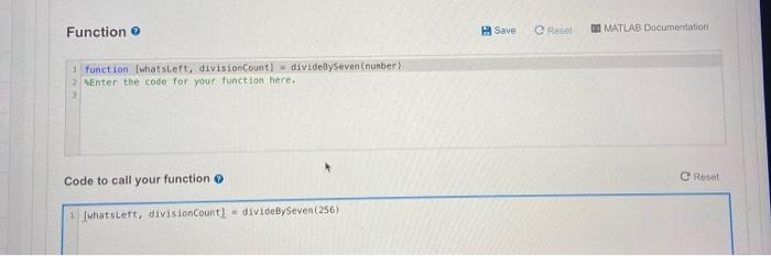 Solved Basic While Loop (divide random scalar by 7 until | Chegg.com