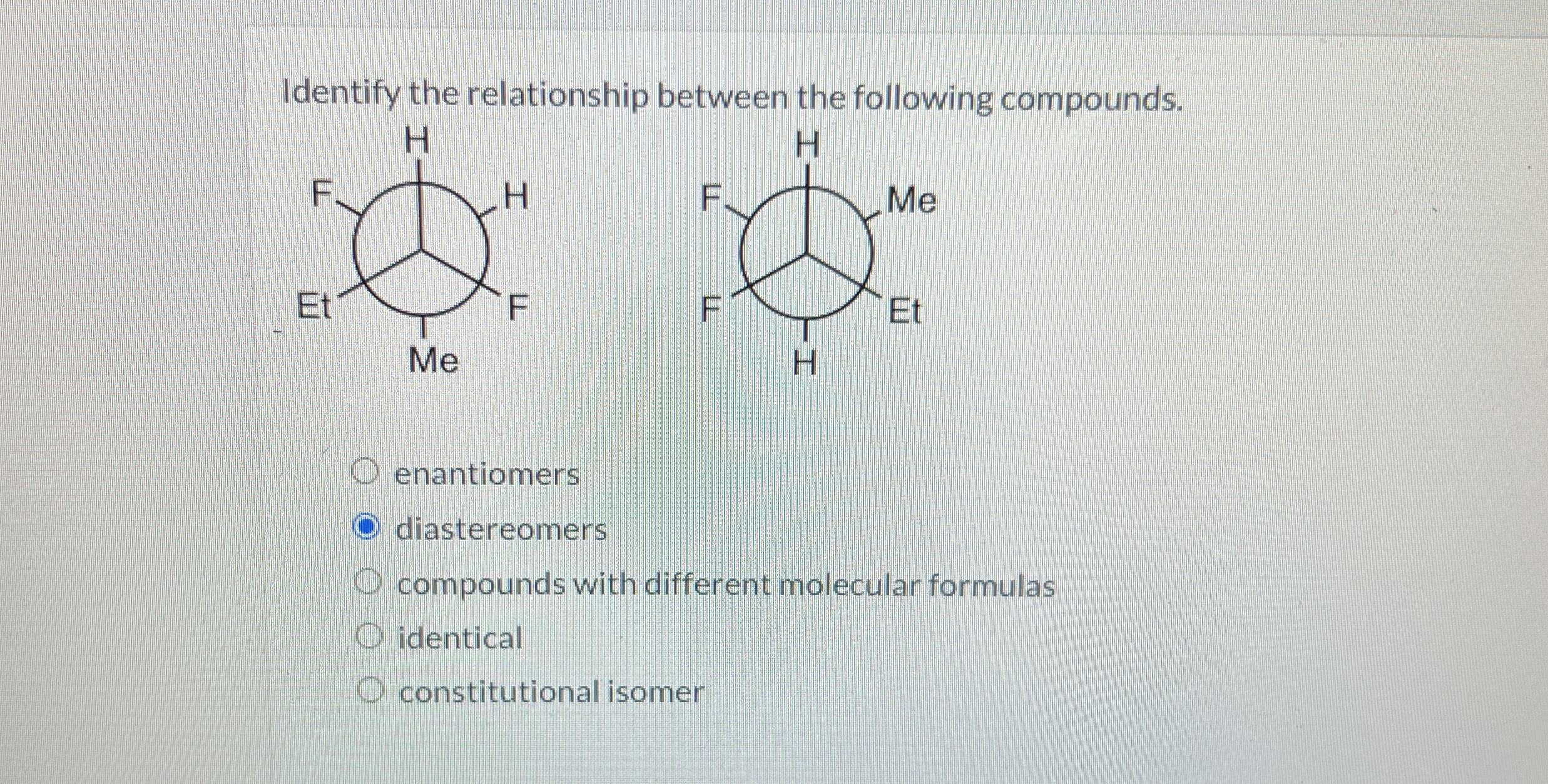 Solved Identify the relationship between the following | Chegg.com