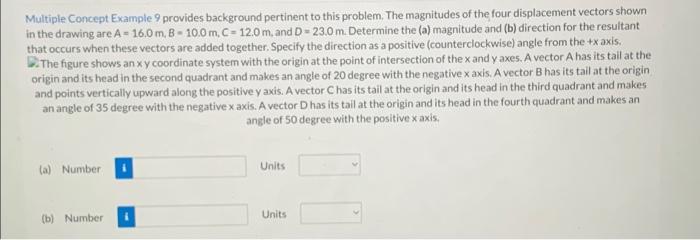 Solved Multiple Concept Example 9 provides background | Chegg.com
