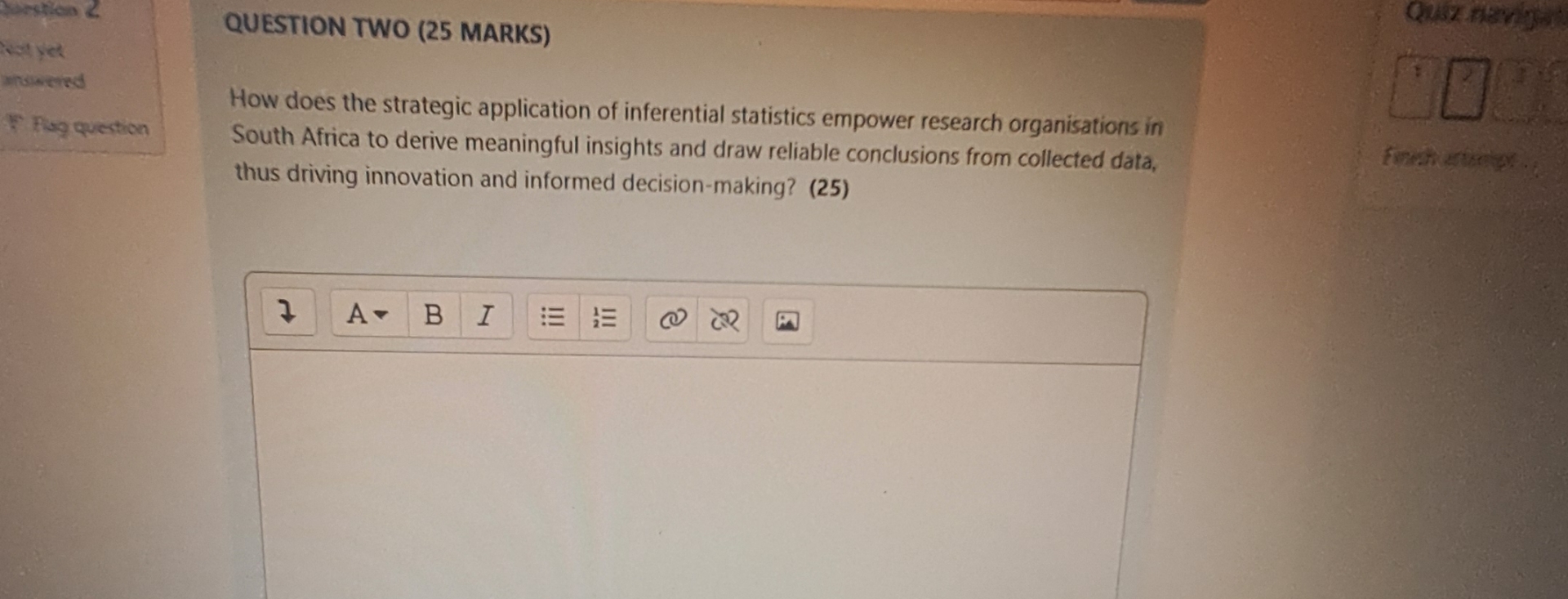 Solved QUESTION TWO (25 ﻿MARKS)How does the strategic | Chegg.com