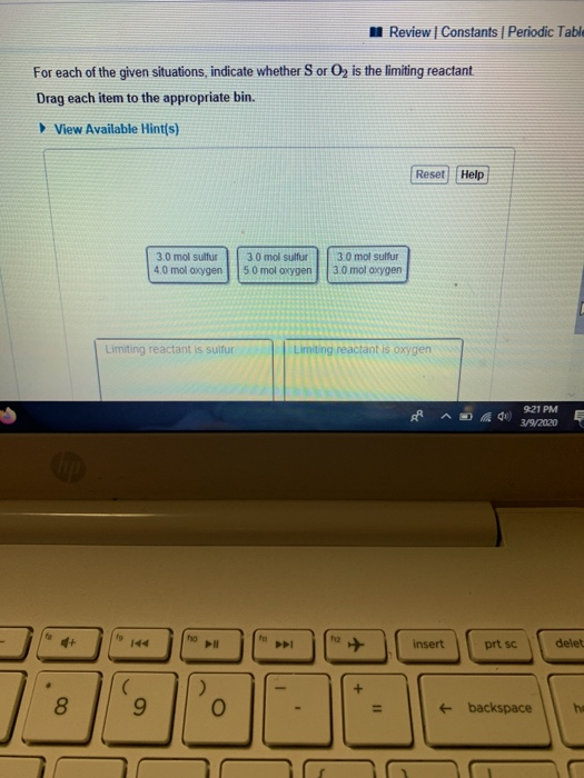 Solved Part A How many O2 molecules are needed to react with | Chegg.com