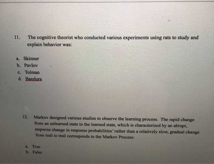 Solved A behavior that can be defined as an unlearned or | Chegg.com