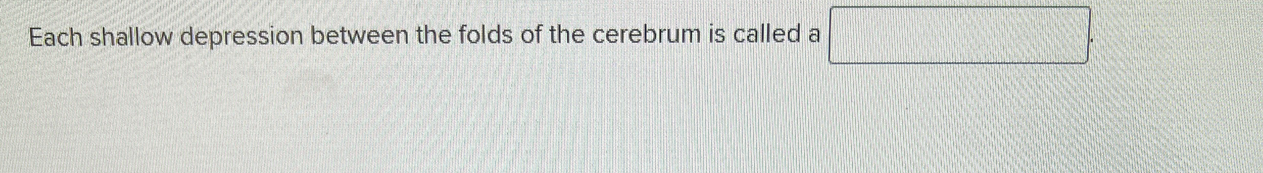 Solved Each shallow depression between the folds of the | Chegg.com