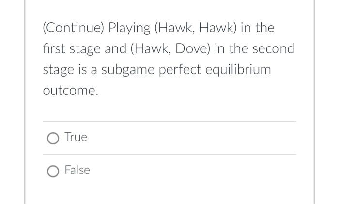 Solved Consider the repeated game in which the following | Chegg.com