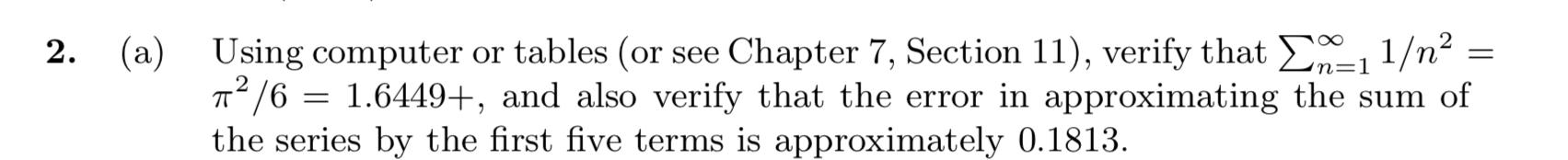 Solved (a) ﻿Using computer or tables (or see Chapter 7, | Chegg.com