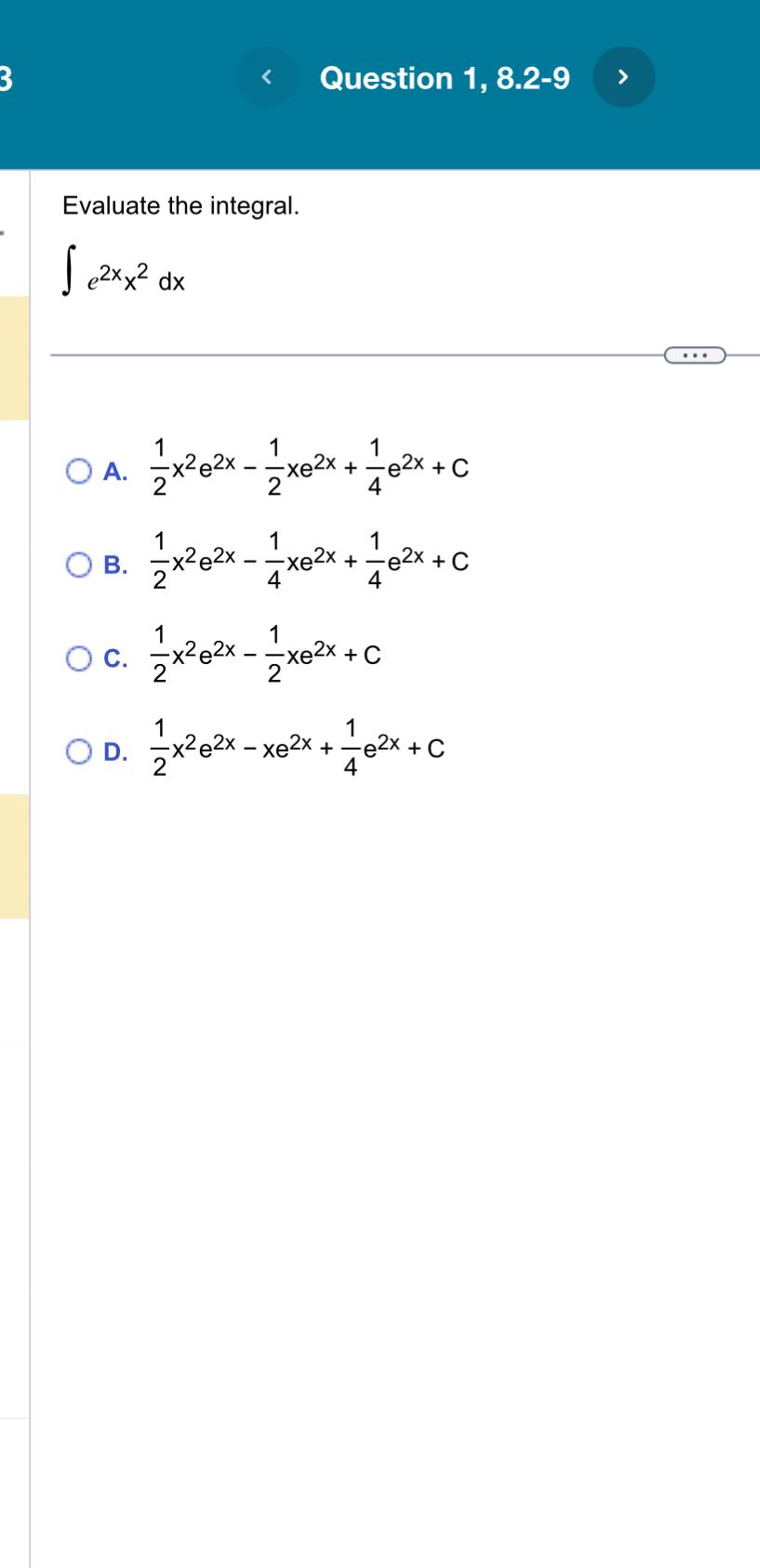 Solved Question 1 82 9evaluate The 9845