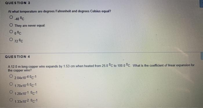Solved QUESTION 1 Liquid nitrogen has a boiling point of | Chegg.com