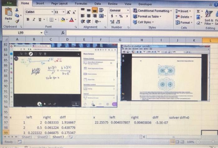 Solved File Home Insert Page Layout Calibri - 11 AA Σ | Chegg.com