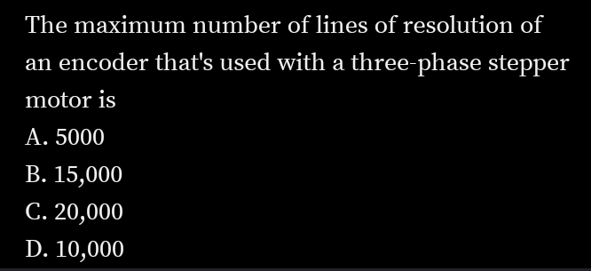Solved The maximum number of lines of resolution of an | Chegg.com