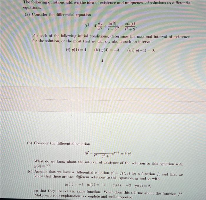 Solved Please help me with this differential equation | Chegg.com