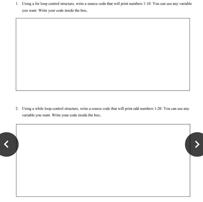 Solved 1. Using a for loop control structure, write a source | Chegg.com