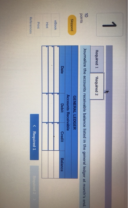 Solved 1 QS 7-4 Controlling accounts and subsidiary ledgers | Chegg.com