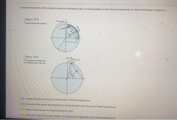 Solved In the development of the model of pressure | Chegg.com