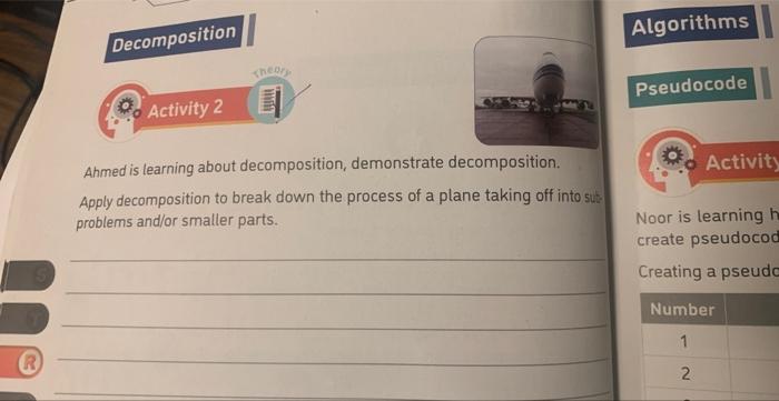 Algorithms Decomposition | Chegg.com