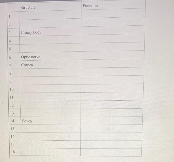 Solved In the chart below this figure (lateral cross | Chegg.com