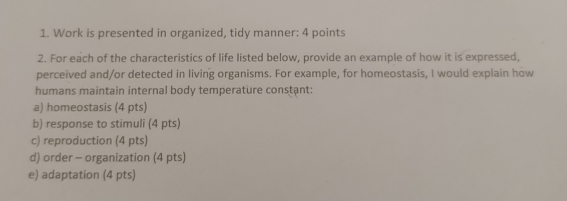 Solved Work is presented in organized, tidy manner: 4 | Chegg.com