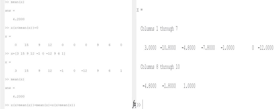 Solved >> x=1:10 ans 1x10 logical array 5 7 8 9 10 1 1 1 1 0 | Chegg.com