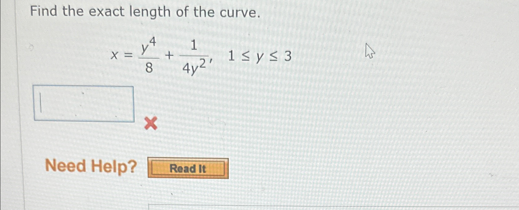 Solved Find the exact length of the | Chegg.com