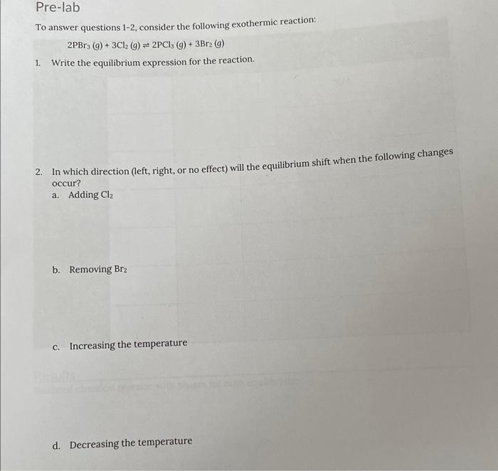 Solved To answer questions 1−2, consider the following | Chegg.com