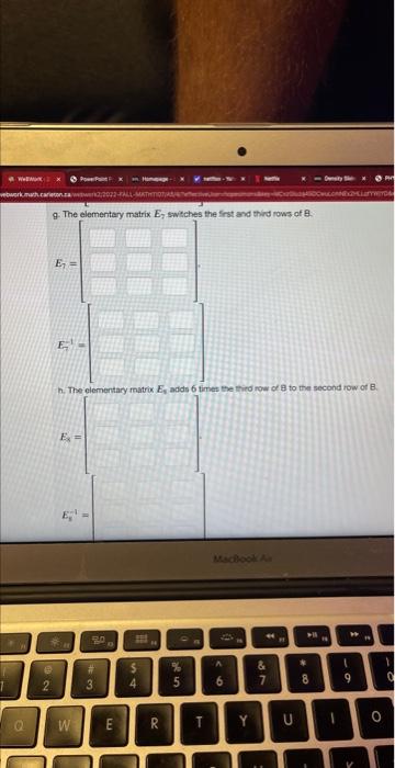 (2) pointsi) Suppose that: A=[5−2−5−1] and | Chegg.com