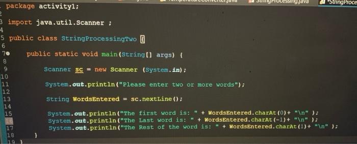 Solved i need help finishing this i dont know what | Chegg.com