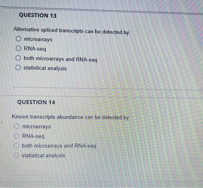 Solved In an RNA-seq experiment between normal vs tumor | Chegg.com
