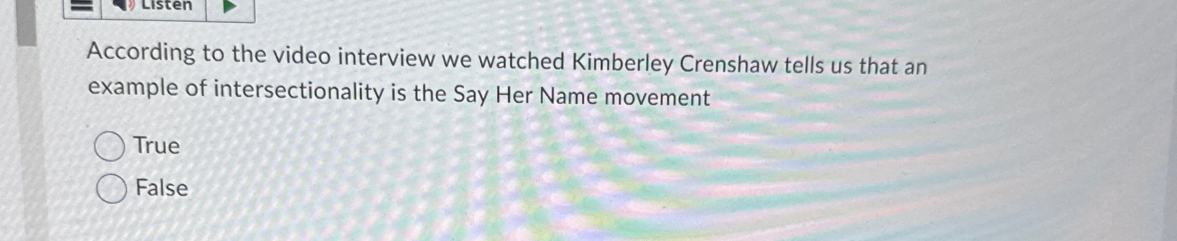 Solved According to the video interview we watched Kimberley | Chegg.com