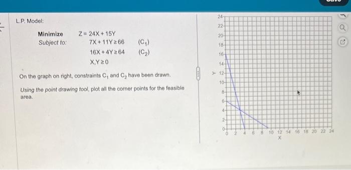 Solved Minimize Z= Subject to: | Chegg.com