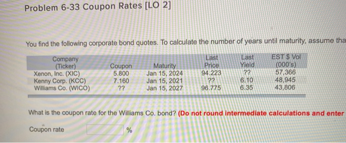 Solved You find the following corporate bond quotes. To | Chegg.com