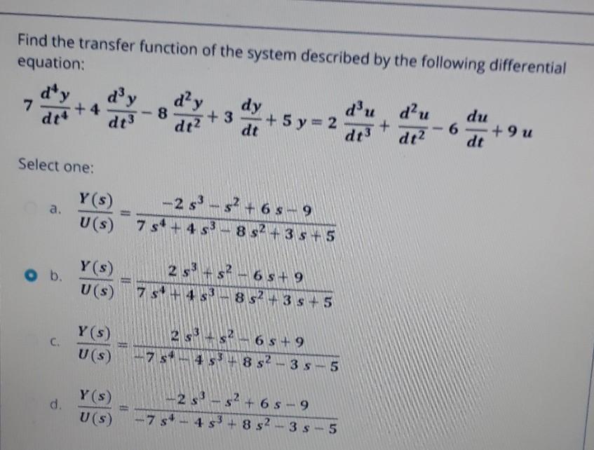 Solved Determine the output CR(s) due to the input R(s), | Chegg.com