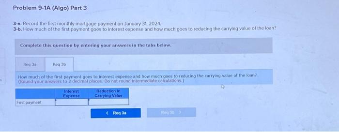 Solved Required information Problem 9-1A (Algo) Record and | Chegg.com