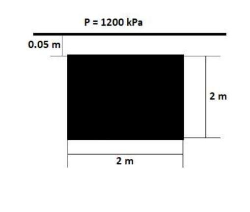 Solved A square lamina (each side equal to 2m ) is submerged | Chegg.com