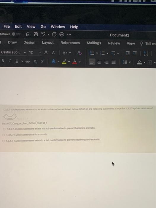Solved File Edit toSave OFF View Go Window Help wao Design | Chegg.com