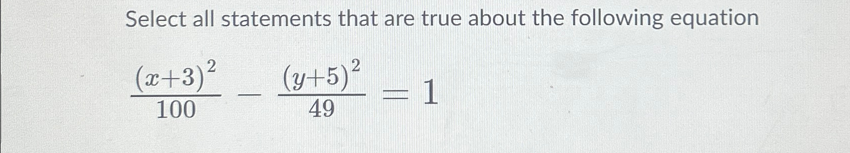 Solved Select all statements that are true about the | Chegg.com