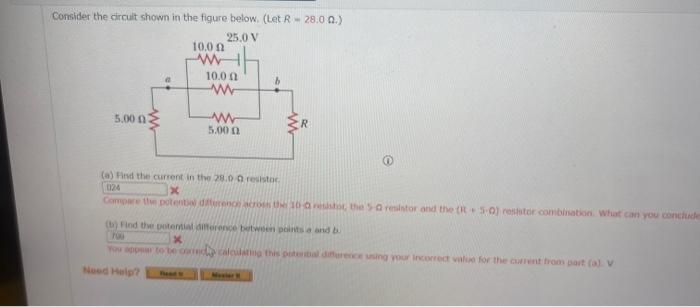 Solved Consider the circult shown in the flgure below. (Let | Chegg.com