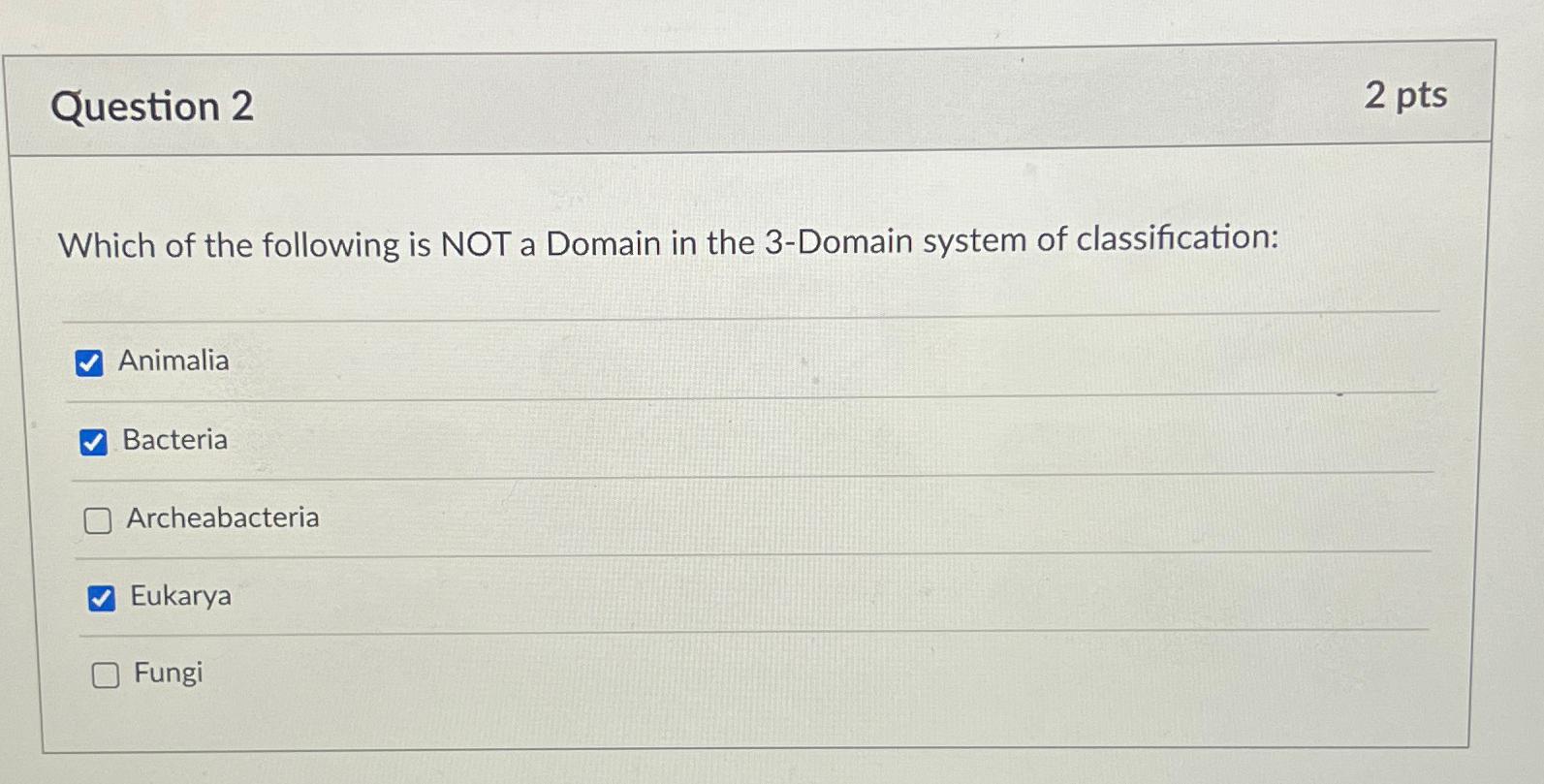 Solved Question 22 ﻿ptsWhich of the following is NOT a | Chegg.com