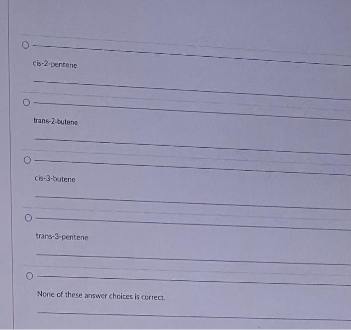Solved Give the IUPAC name for the following, using a cis or | Chegg.com