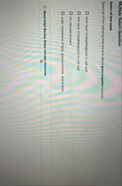 Solved Multiple Select QuestionSelect all that applySelect | Chegg.com