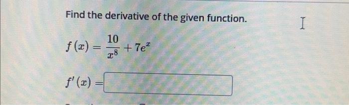 Solved f(x)=4x(x3−4x+4)Find the derivative of the given | Chegg.com