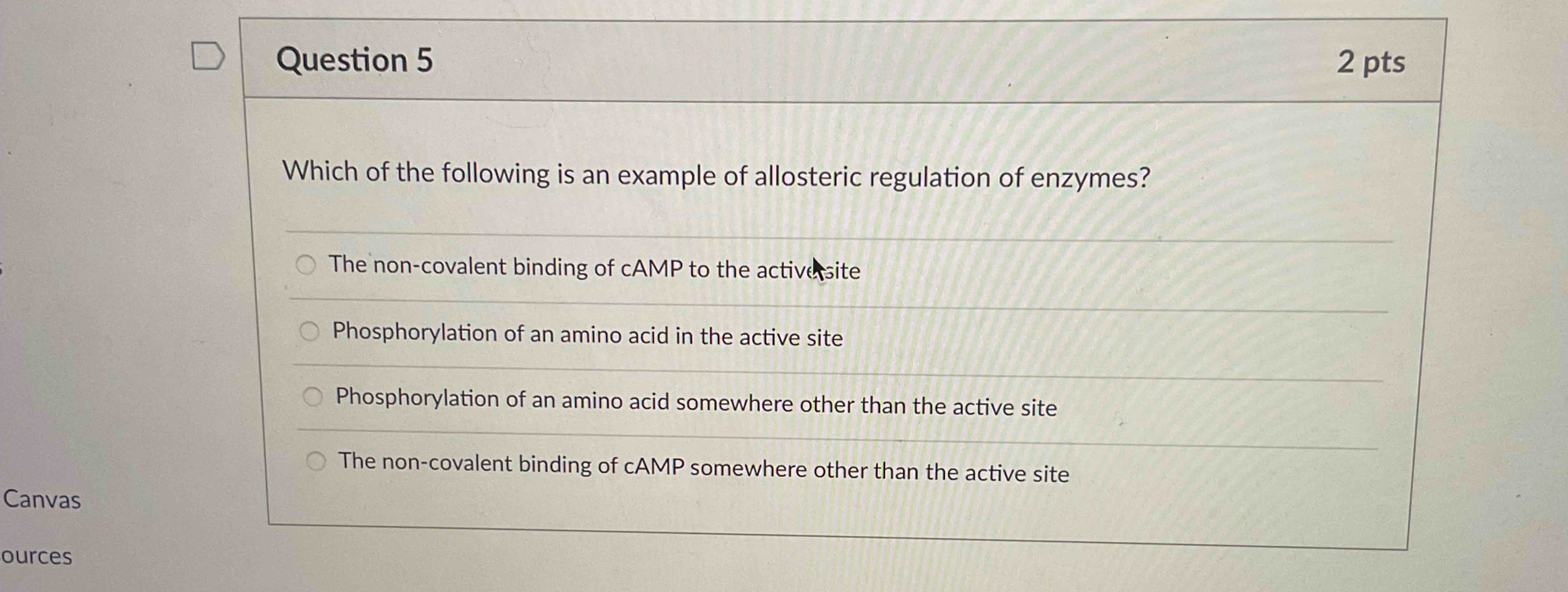 Solved Question 5Which of the following is an example of | Chegg.com