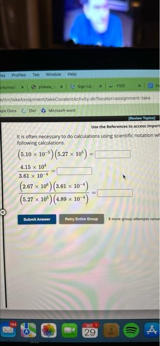 Solved rks Profiles Tab Window Help informativ x gle Docs | Chegg.com