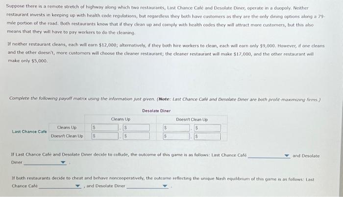 Solved Suppose there is a remote stretch of highway along | Chegg.com