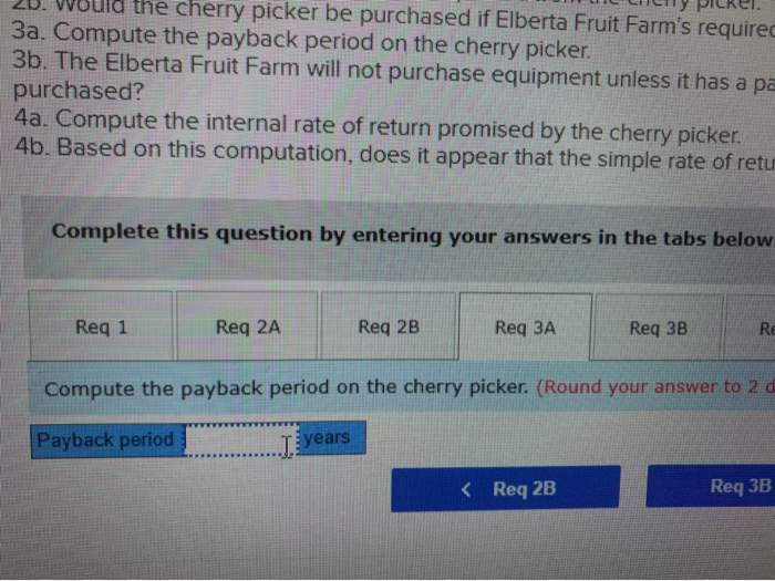 Solved Problem 13-24 Simple Rate of Return; Payback Period; | Chegg.com