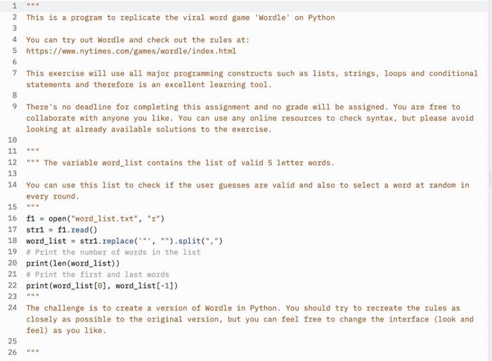 Solved 1 2 3 4 6 This is a program to replicate the viral | Chegg.com