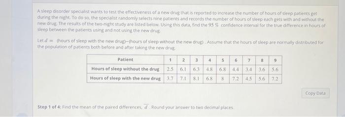 Solved Need help finding the mean, critical value, standard | Chegg.com